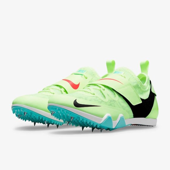 Nike | Shoes | Nike Pole Vault Elite Track Field Spikes Aa24700 Neon ...